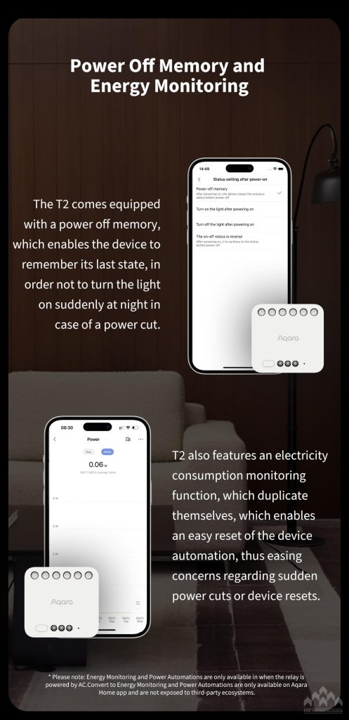 Aqara Dual Module Relay T2 - Aqara Singapore – Smart Homes