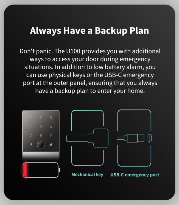 Aqara Smart Door Lock U100 Kit - Aqara Singapore – Smart Homes