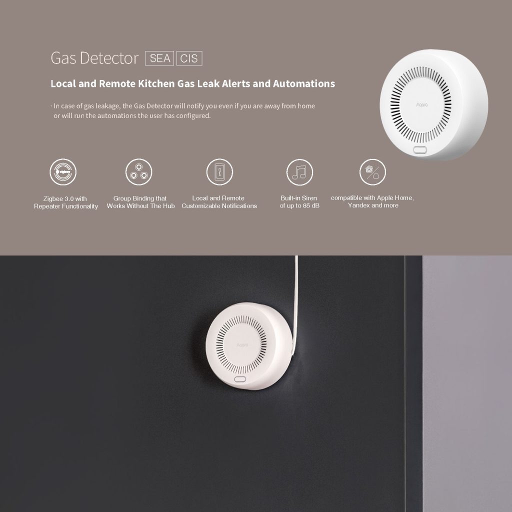 Aqara Smart Gas Detector - Aqara Singapore – Smart Homes